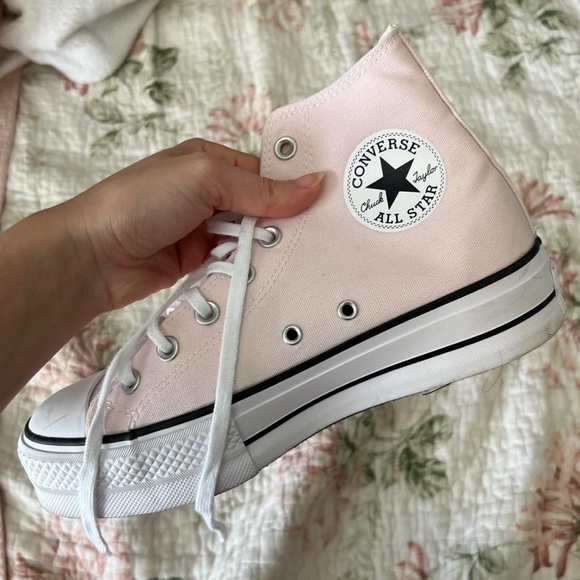 Converse | Shoes | Platform Light Pink Converse | Poshmark